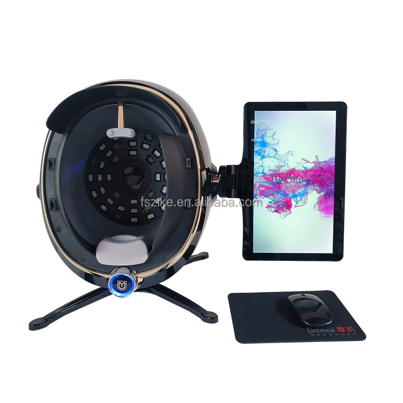 3d Smart Facial Analysis Magic Mirror Portable Skin Analysis Machine Uv ...