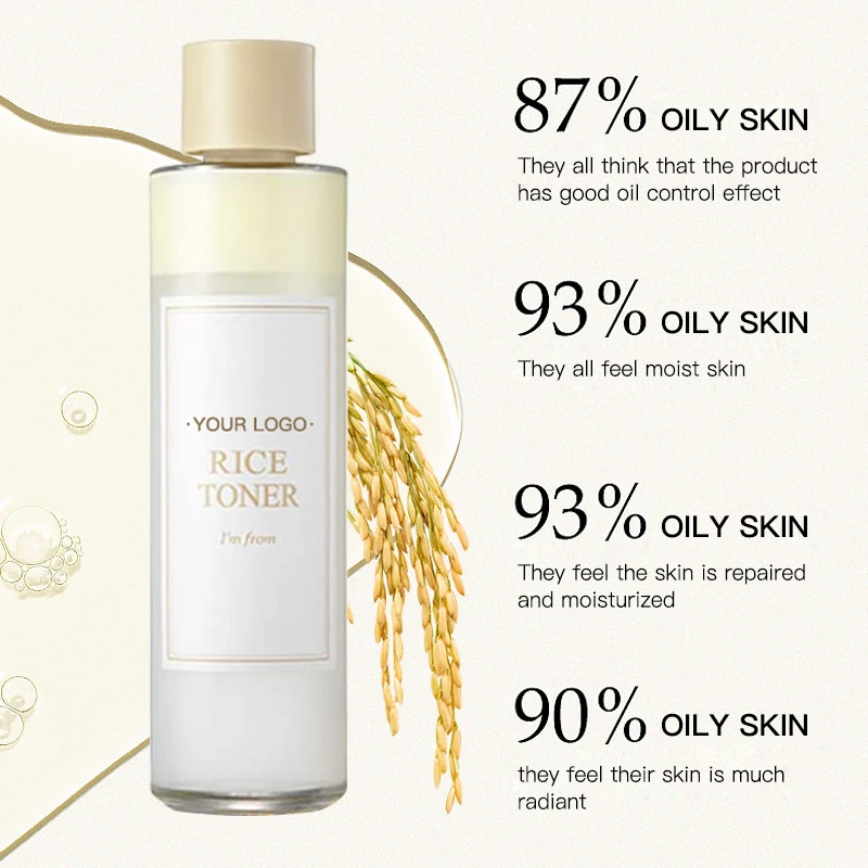 Korean Natural Organic Skin Care Toner Glow Essence With Niacinamide ...