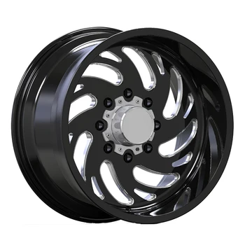 Custom Deep Dish Chrome 4x4 Forged Car Rims 20 21 22 23 24 26 Inch ...