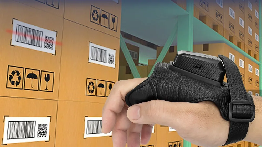 Netum Bluetooth Ring With Zebra Barcode Scanner With Wearable Armband ...