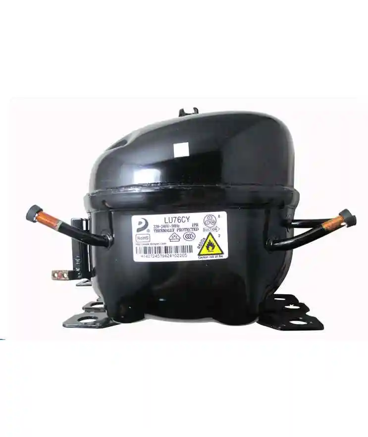 R600A 1/6HP LBP Model L76CY 1PH220V50HZ Semi-efficient Industrial Refrigeration Compressor ...