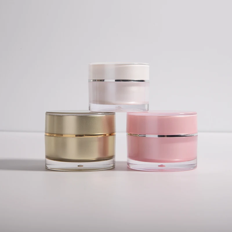 Cosmetic Jars - Durable Acrylic Containers for Skincare