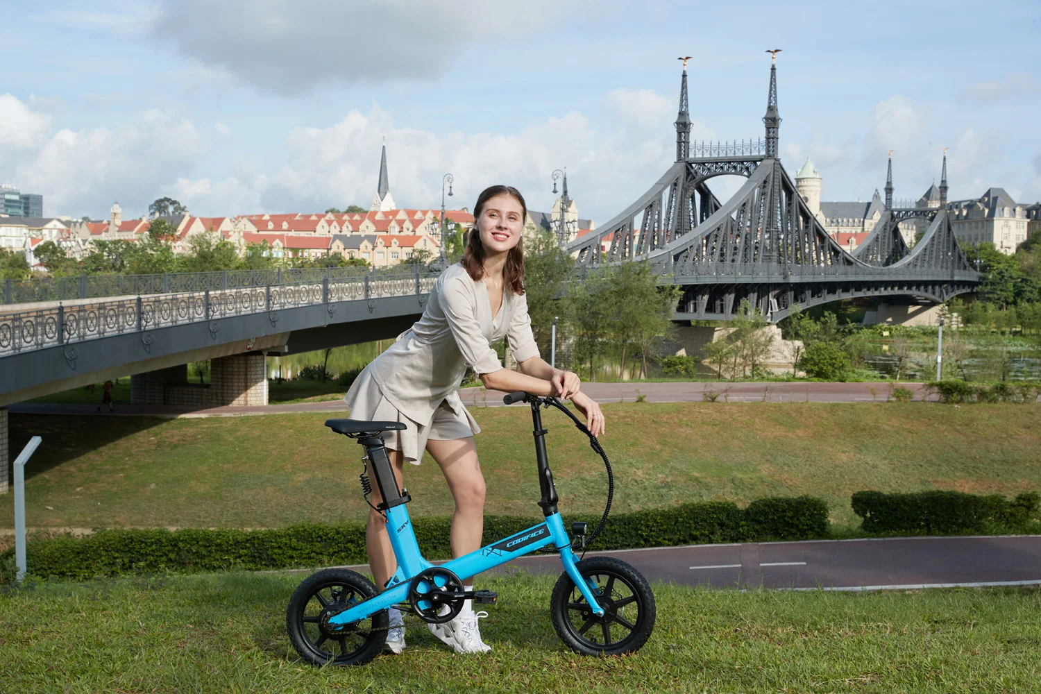 Codifice 12 14 16 Inch Mini Folding City Electric Bike Adult Ebike Easy ...