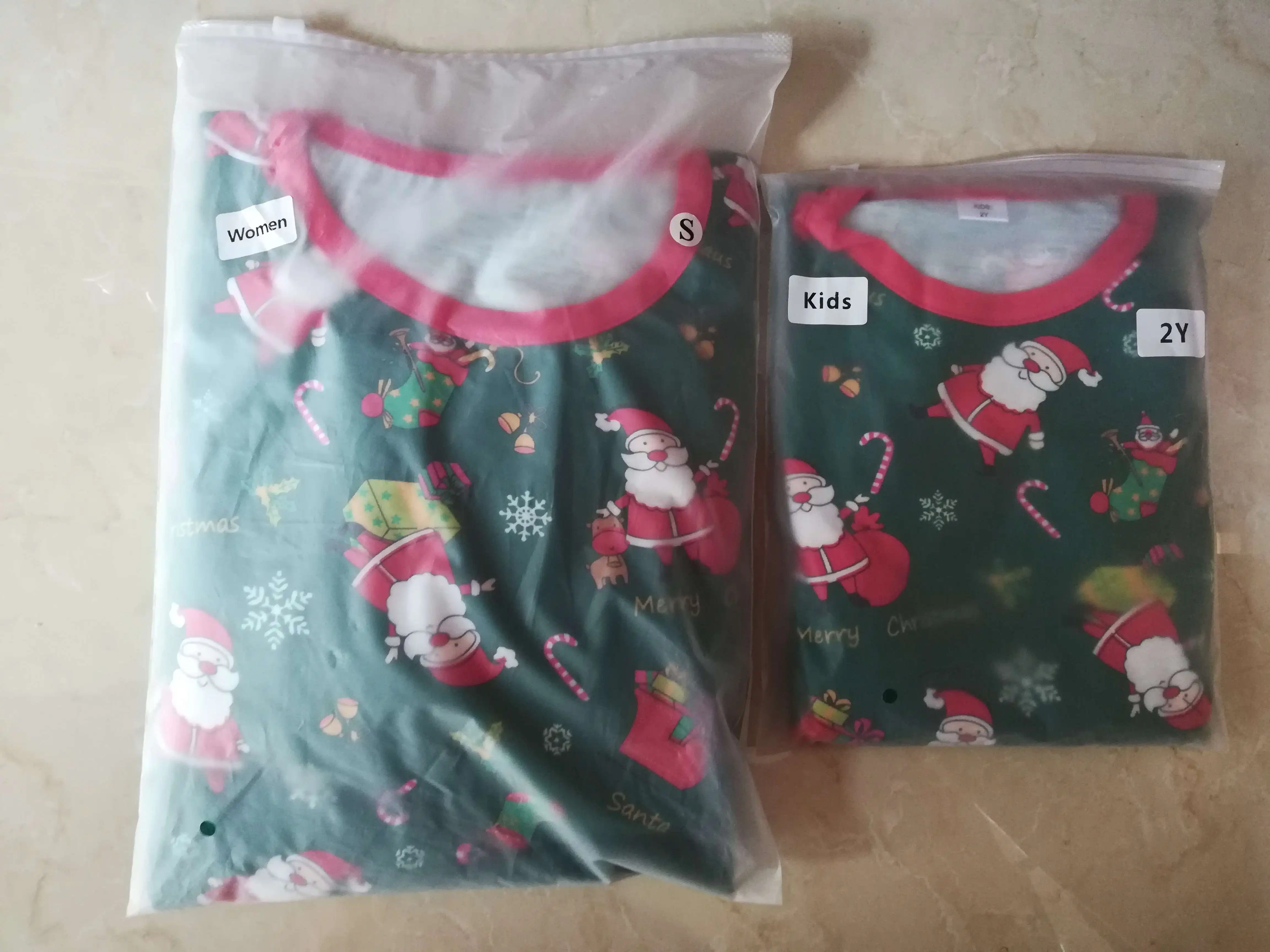 Custom Christmas Pajamas Blank White And Red Plaid Xmas Christmas ...