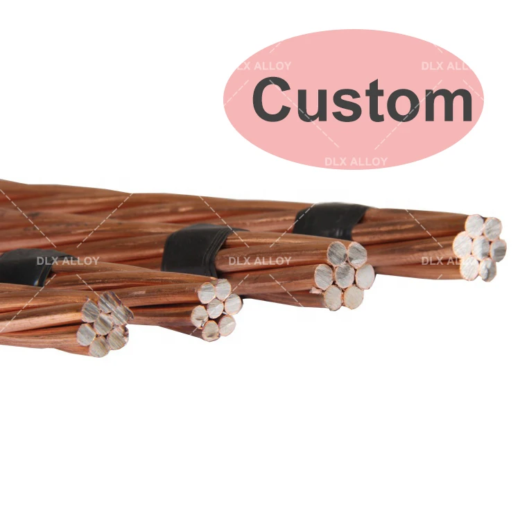Electric Earthing Connection - Bare Copper Stranded Wire