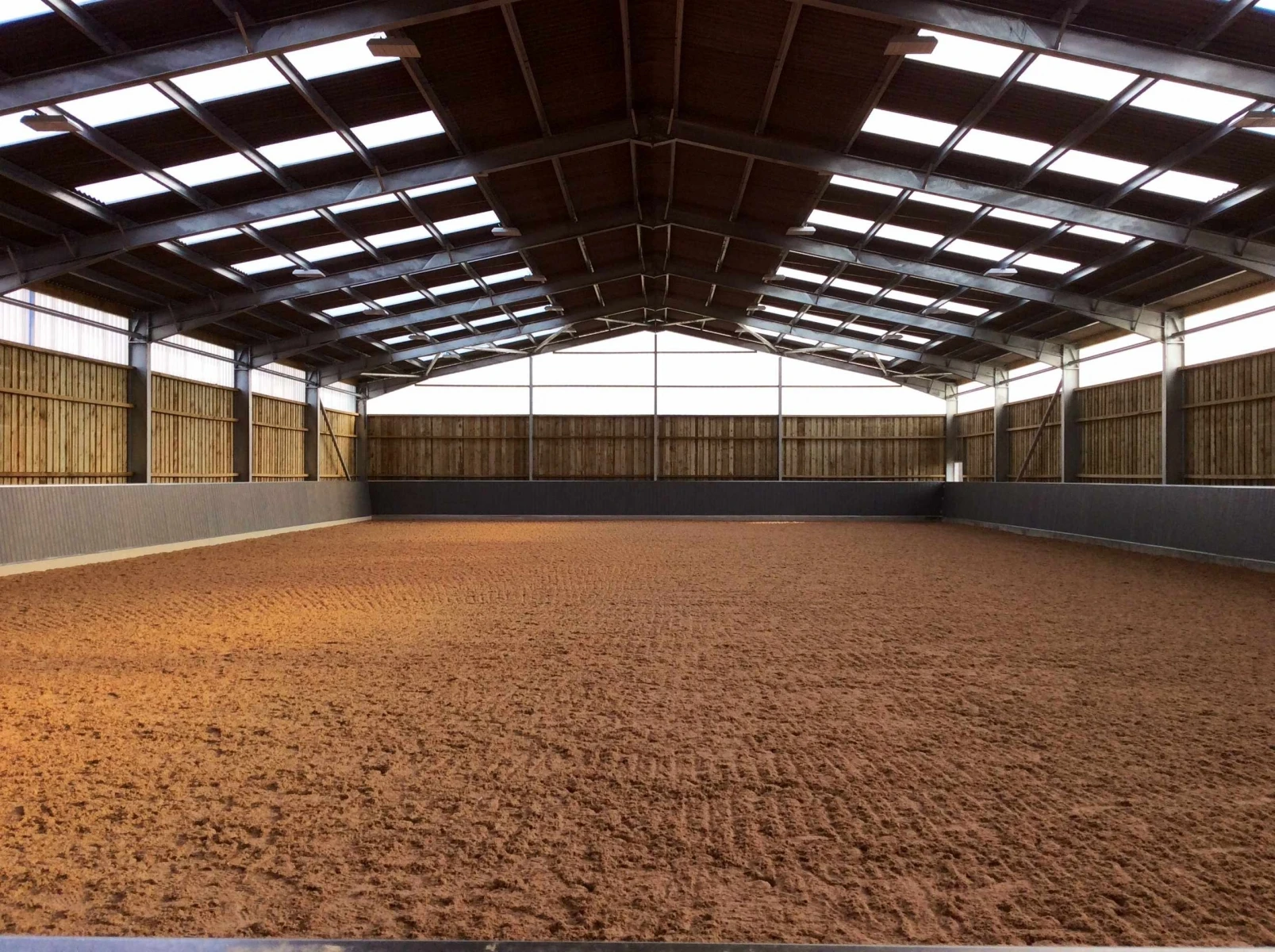 A SELF-BUILT INDOOR ARENA SURFACE AS a PROFESSIONAL WOULD BUILD IT ...