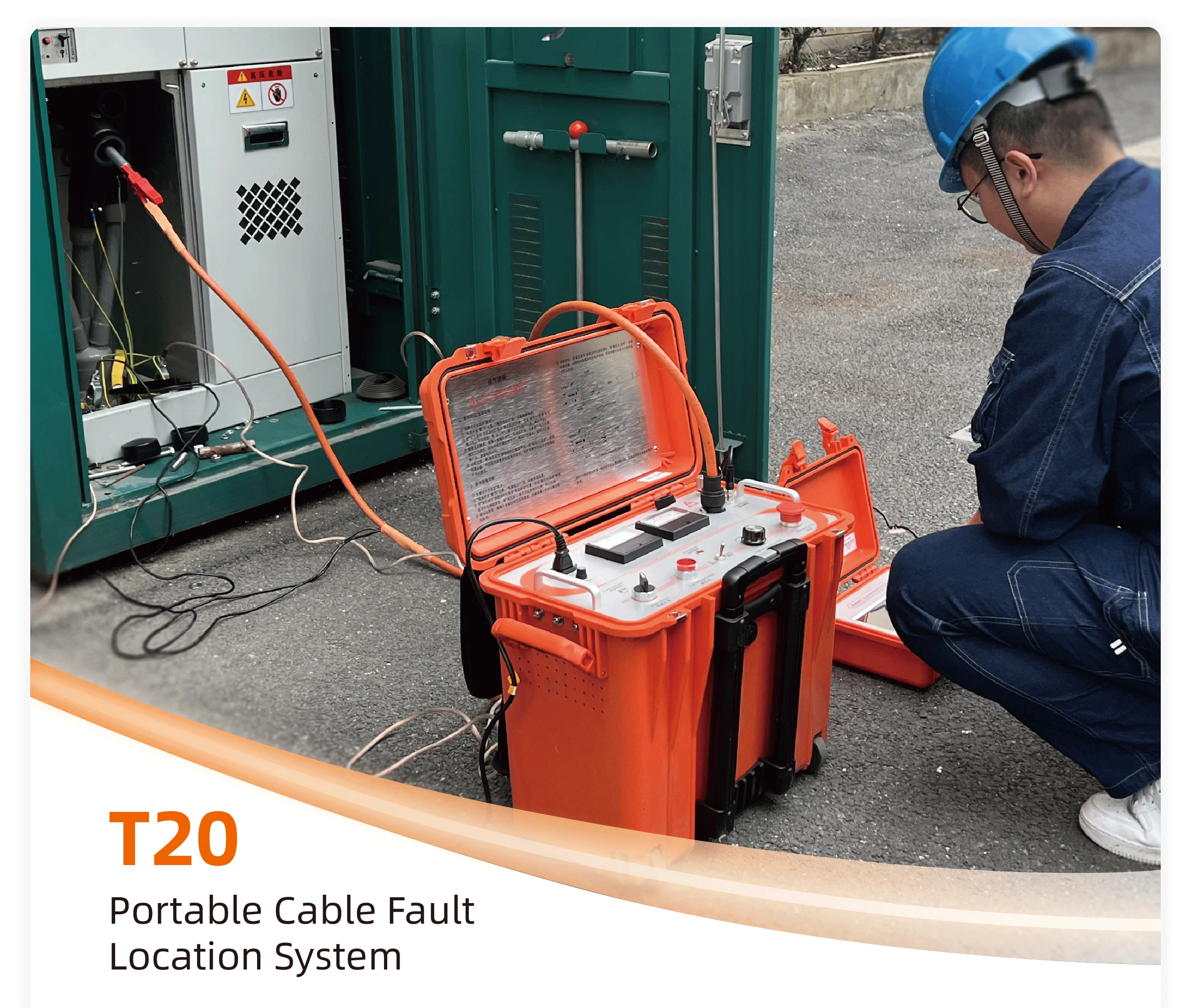 Tanbos T20 Electric High Voltage Underground Cable Fault Tester Cable ...