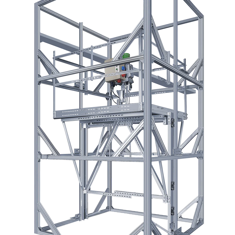 Elevator Lifting Installation Platform / Otis False Car - Buy False Car ...