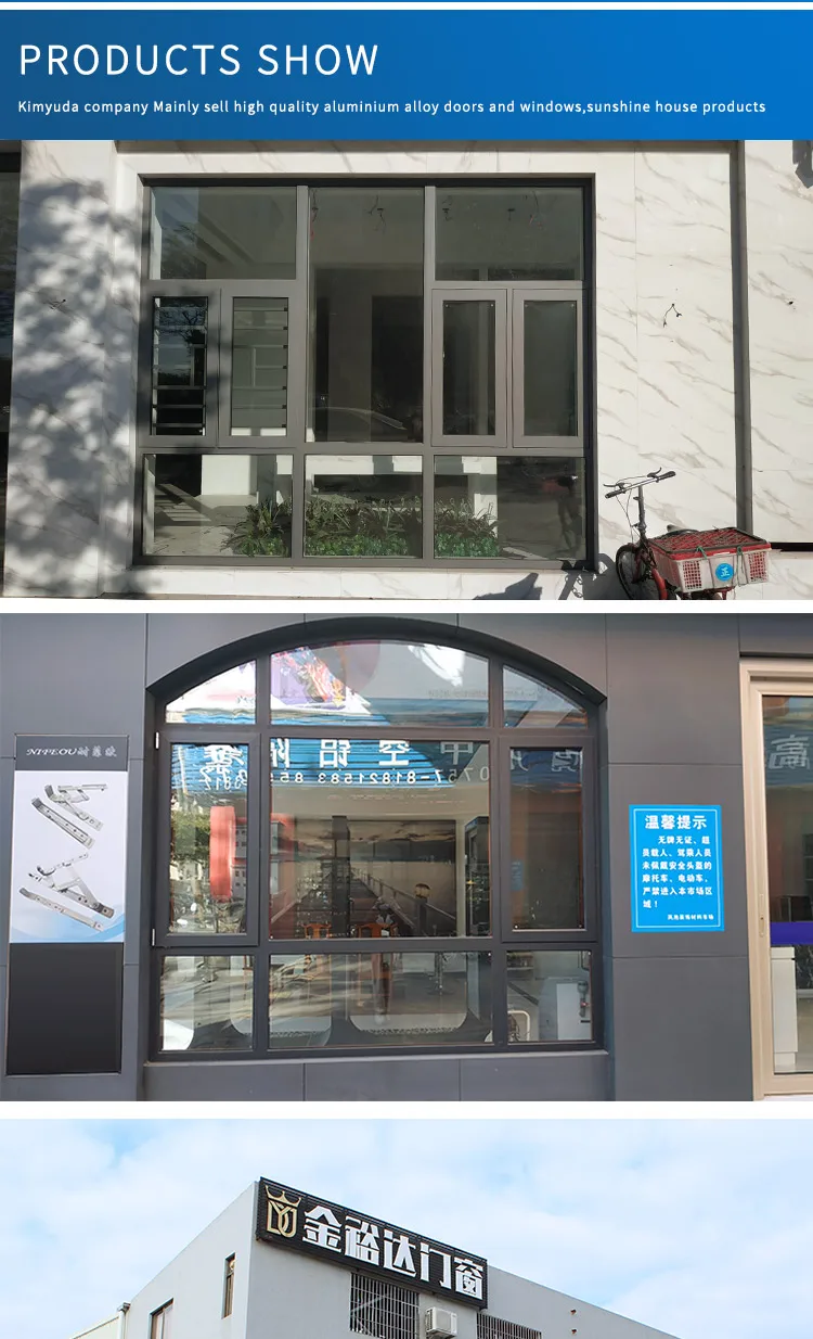 China Factory Doors Windows Aluminium Windows Double Glazed Casement ...