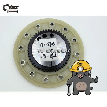 Flange Crankshaft Coupling Assembly Of Excavator Pile Parts 1918923 191 ...