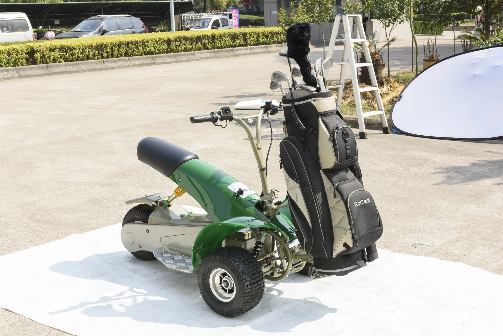 Fourstar 1000W Electric Golf Cart Trike, 36V Cruiser with Bag Holder ...