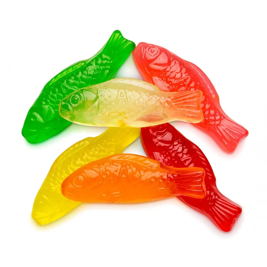 Sugar Free Gummy Halal Sweets Fish Shaped Gummy Candy| Alibaba.com