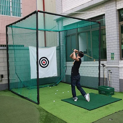 Pgm Lxw001 3x3 Heavy Duty Golf Hitting Net Practice Golf Cage High ...