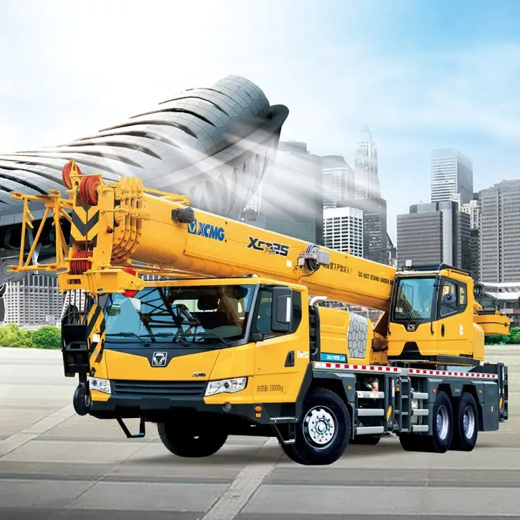 25 Ton Lifting Weight Boom Crane Truck XCT25L5_E from China