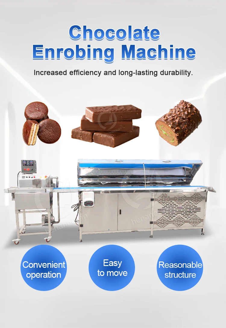 Chocolate Enrobe Line - High Performance & Easy Operation