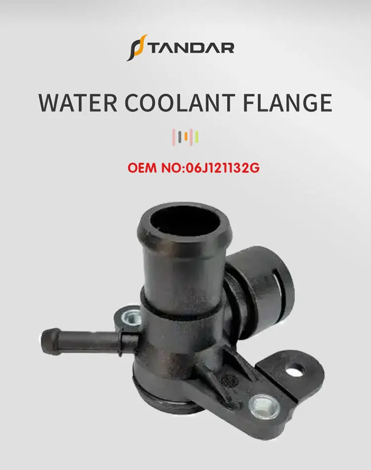 Auto Spare Parts Engine Water Pipe Coolant Hose Connector Thermostat ...