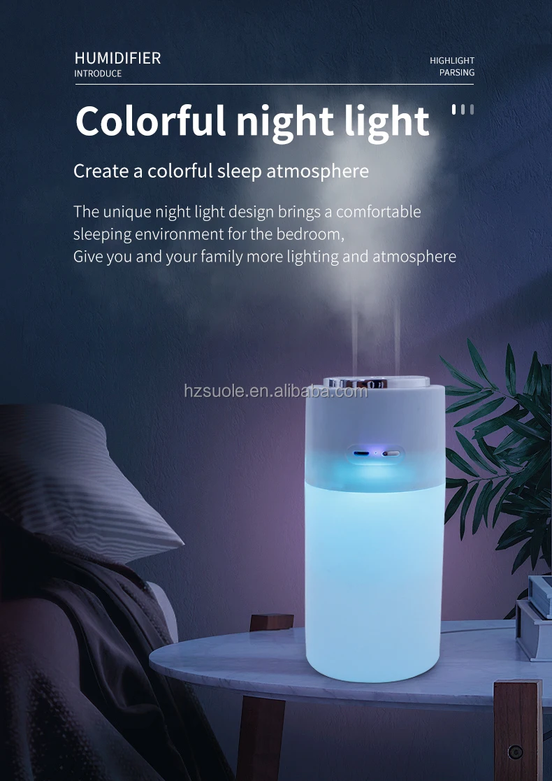 Soler X16 Usb Plug-in Portable Cool Steam Humidifiers Mini ...