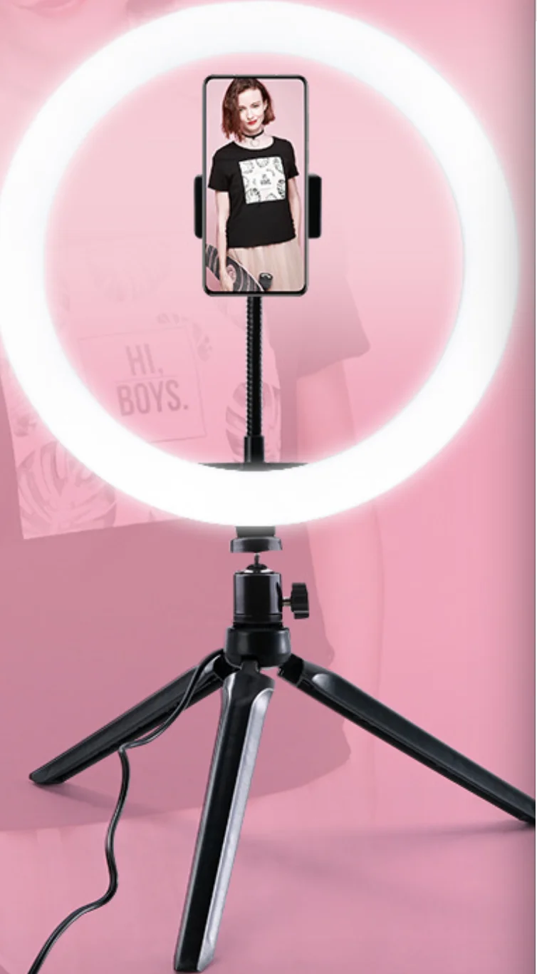 Professional Live Show Tik Tok Broadcast Ring Fill Light Lamp 10inch ...