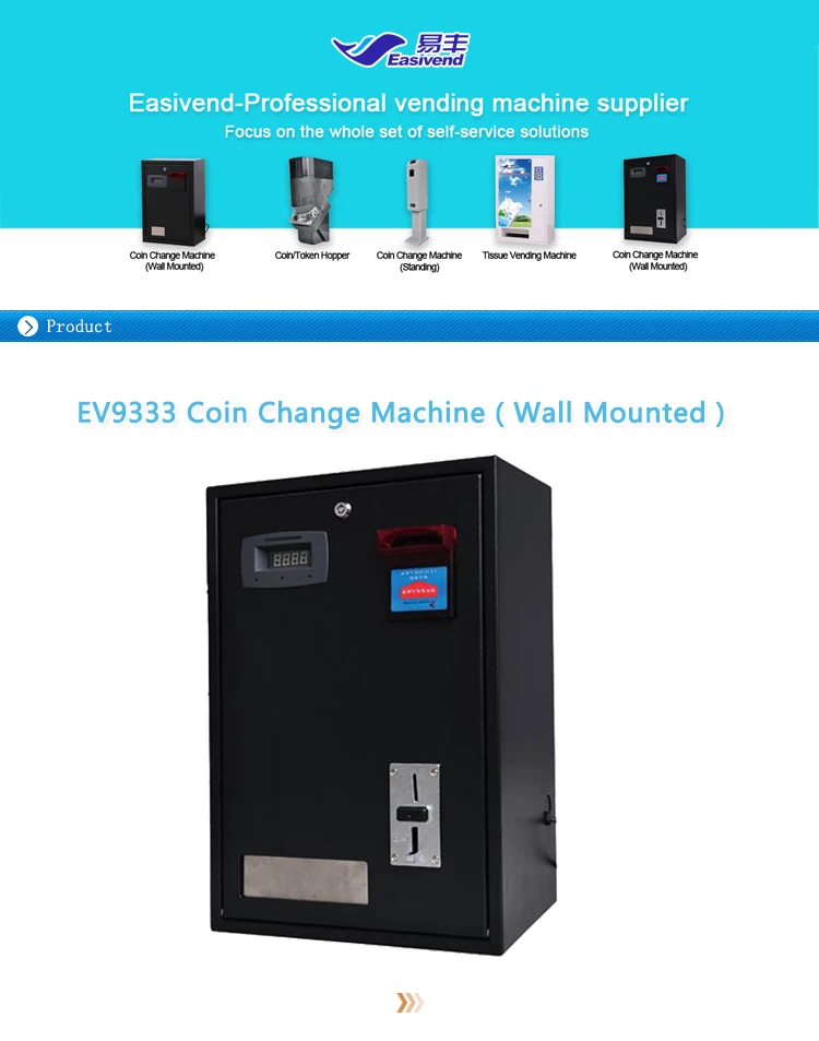 Coin Machine Exchange Near Me - Wall Mounted Solutions