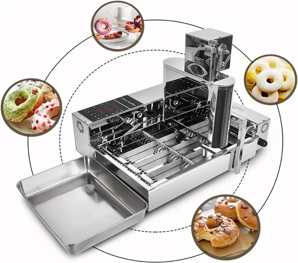 Mini Donut Machine - High Productivity & All Stainless Steel
