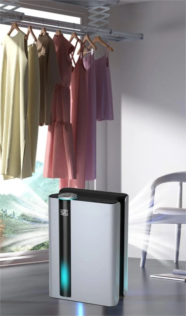 Efficient Dehumidification with Multifunctional LED Screen