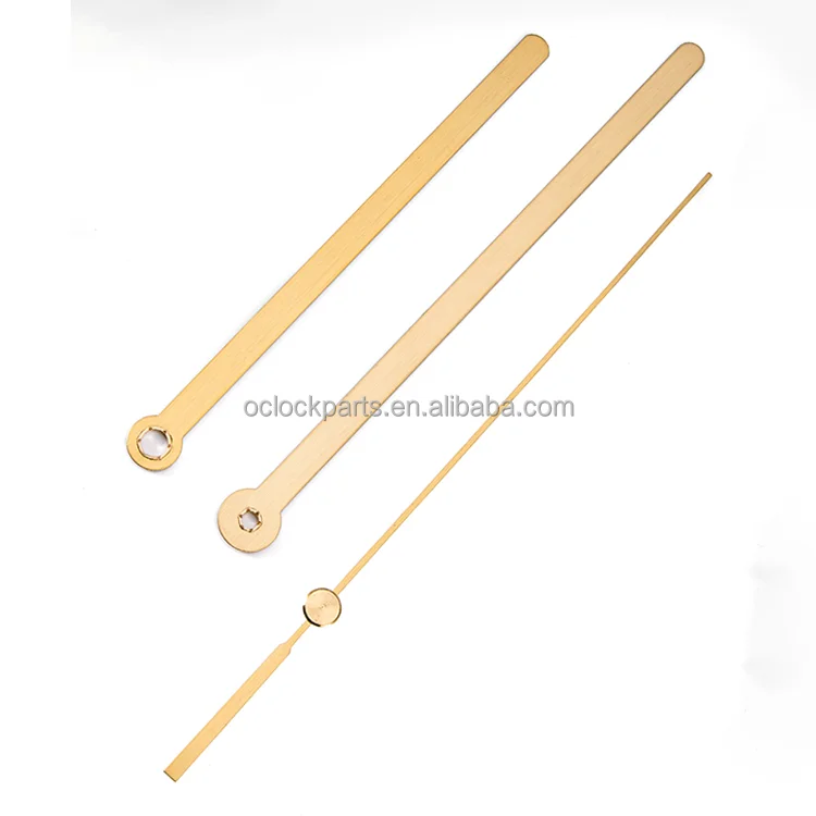 Copper Hands Brass Needles For Wall Clock Metal Pointers For Quartz ...