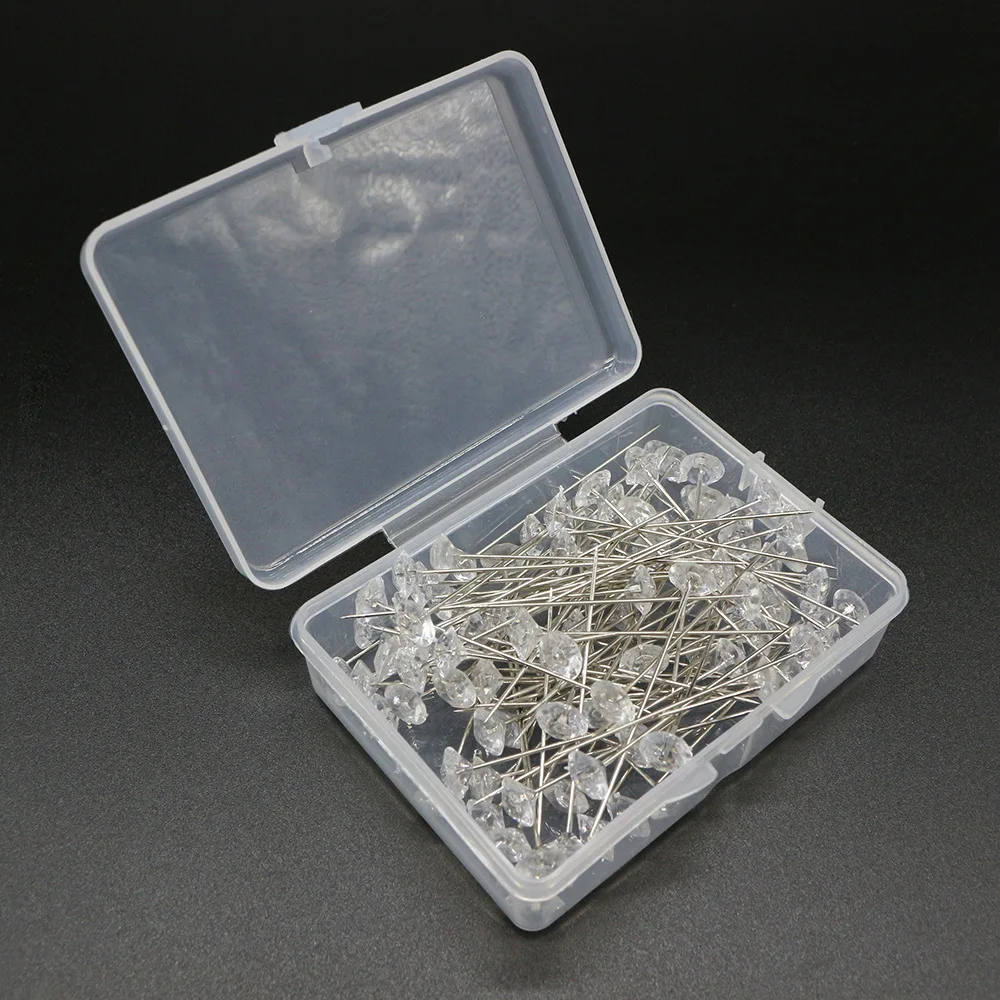 Wholesale Fall in Color Decorative Diamond Pins for Weddings