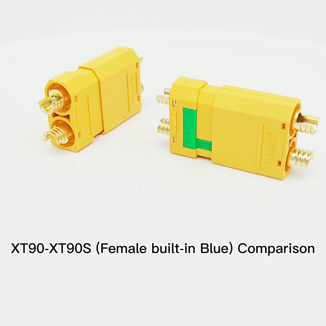 Male To Female Xt90-stecker Rc Plug Socket Connecter Cable Amass Xt90h ...