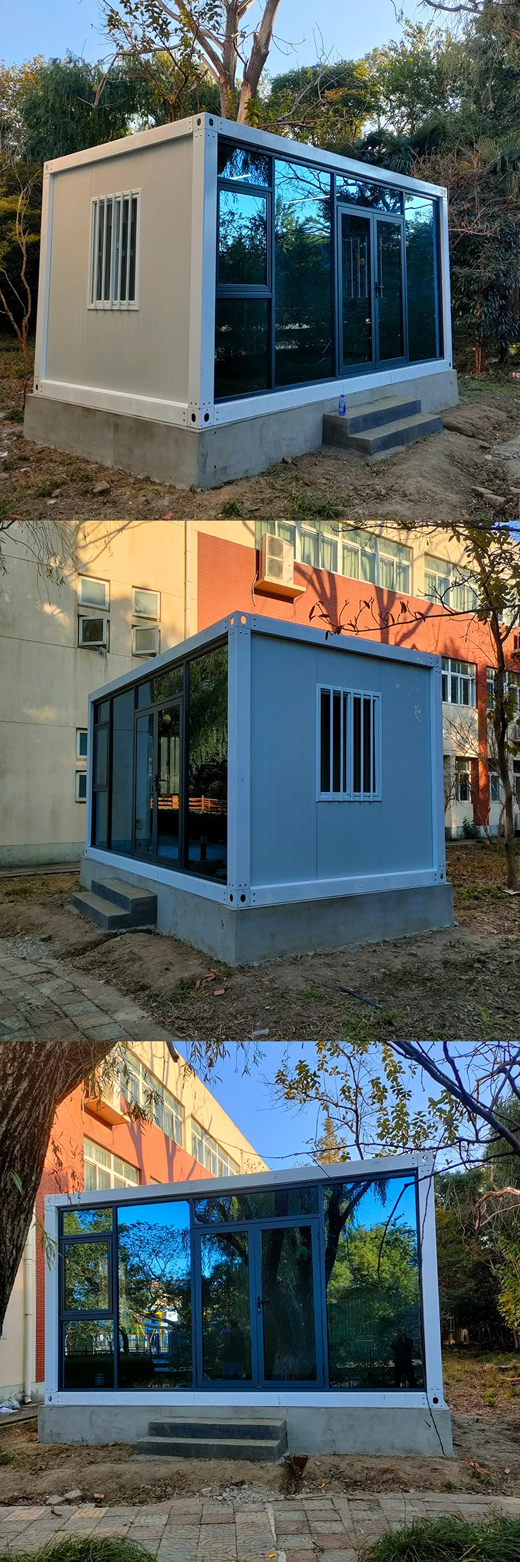 20ft Prefab Small Turnkey Modular Base Frame Container Prefabricated ...