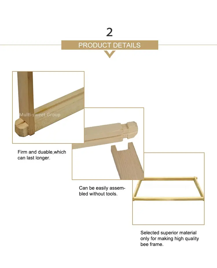 Wholesale Unassembled Beehive Frames - Quality & Durability