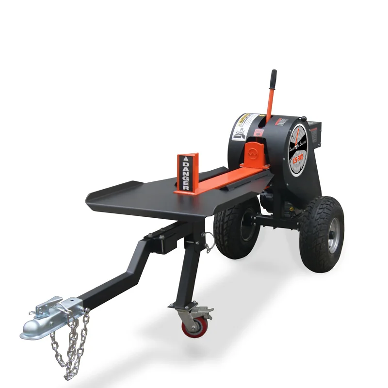 6.5 hp petrol motor kinetic log splitter with 34 ton
