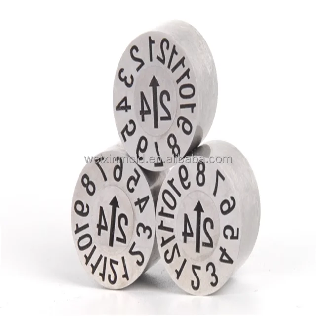 2024 Date Stamps Mould Date Code Inserts Date Marked Pins