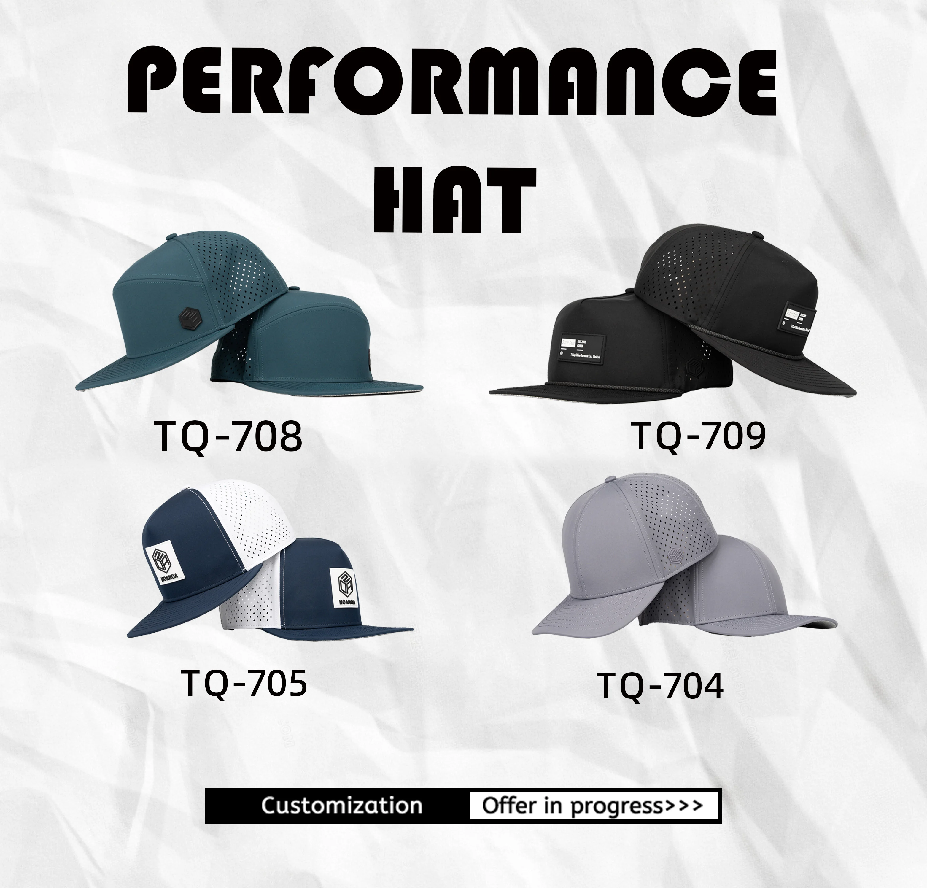 Tcap Full Customize Accept Water Resistance Polyester Pvc Patch 5 Panel ...