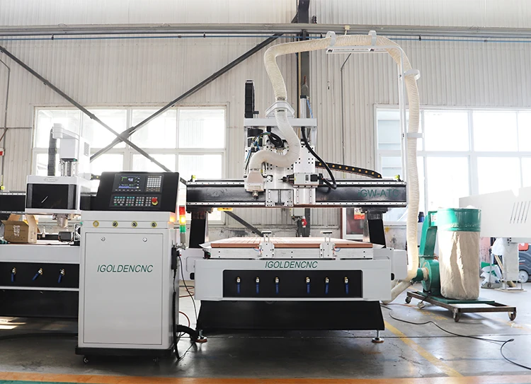ATC Wood CNC Router - Efficient Tool Changer for Woodworking