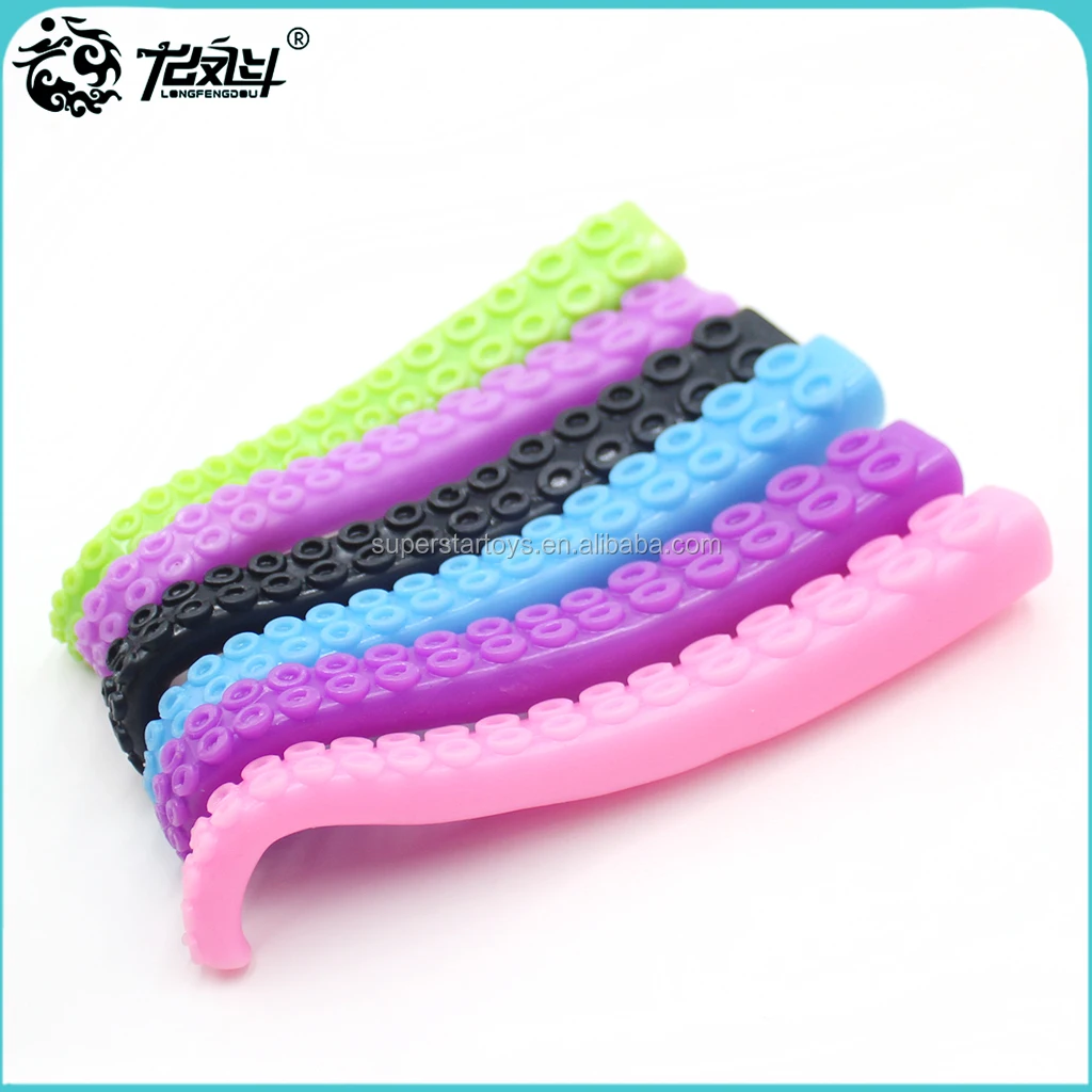 Rubber Finger Tentacle Squid Octopus Puppets Customize Novelty Super ...