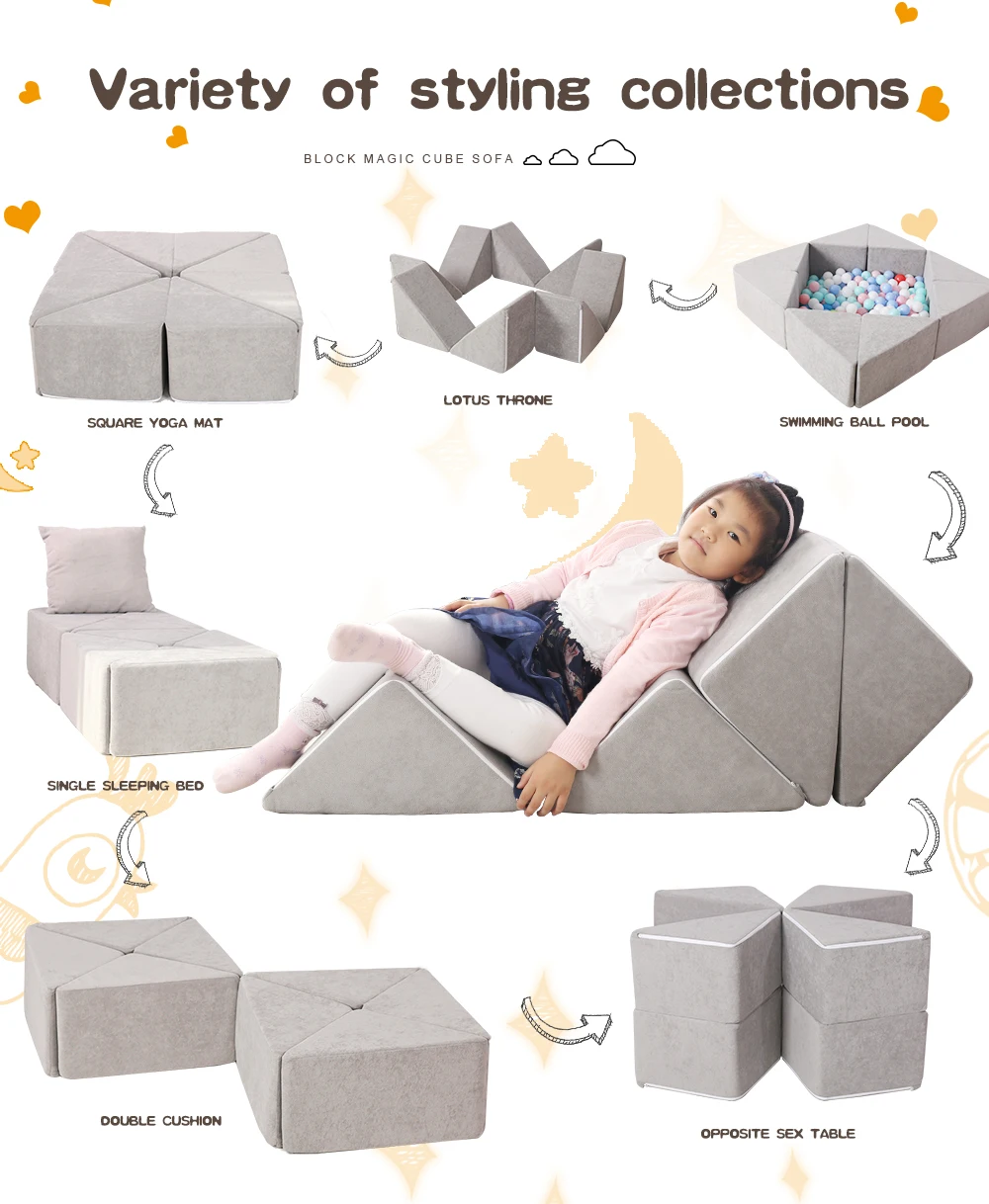 Educational Toys In Person Interactive Sofa Children's Seat Children's ...