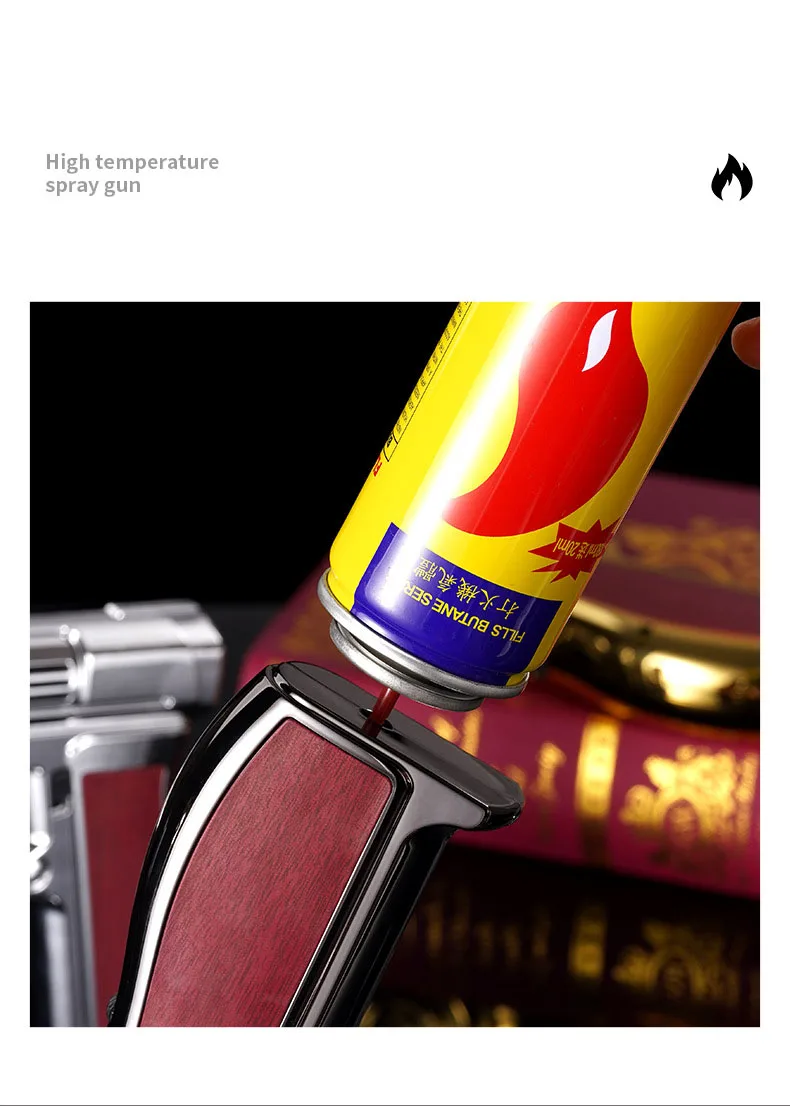 Strong Flame High Temperature Welding Torch Inflatable Lighter ...
