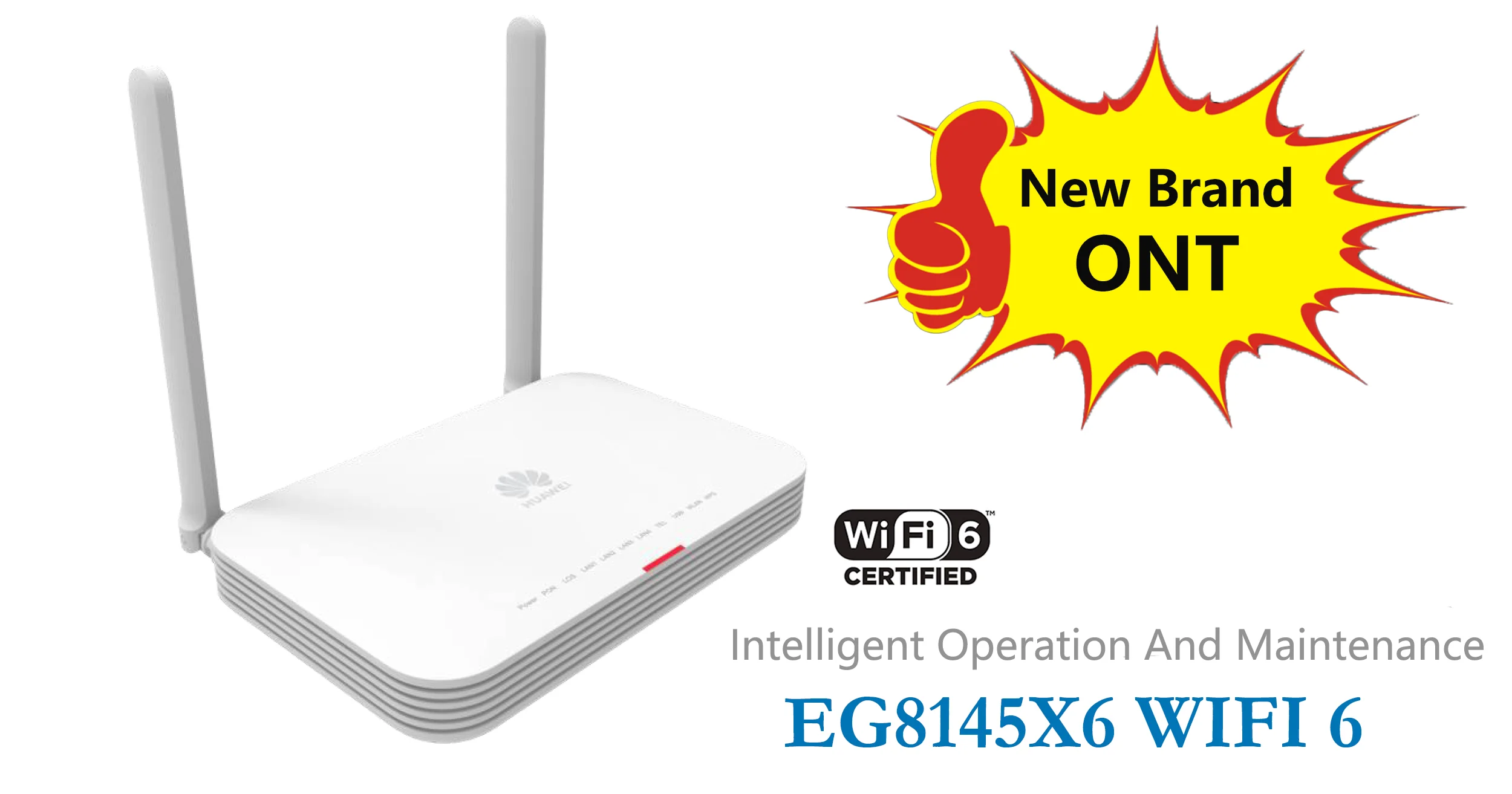 Huawei Gpon Onu Eg8145x6 4ge Lan Dual Band Wifi 6 Ax Wifi 5g Fiber ...