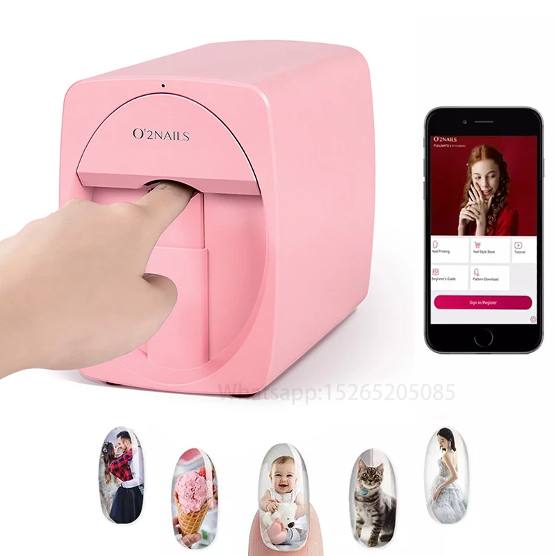 2023 Best Selling Mobile Nail Printer Professional for Nail Salon and ...