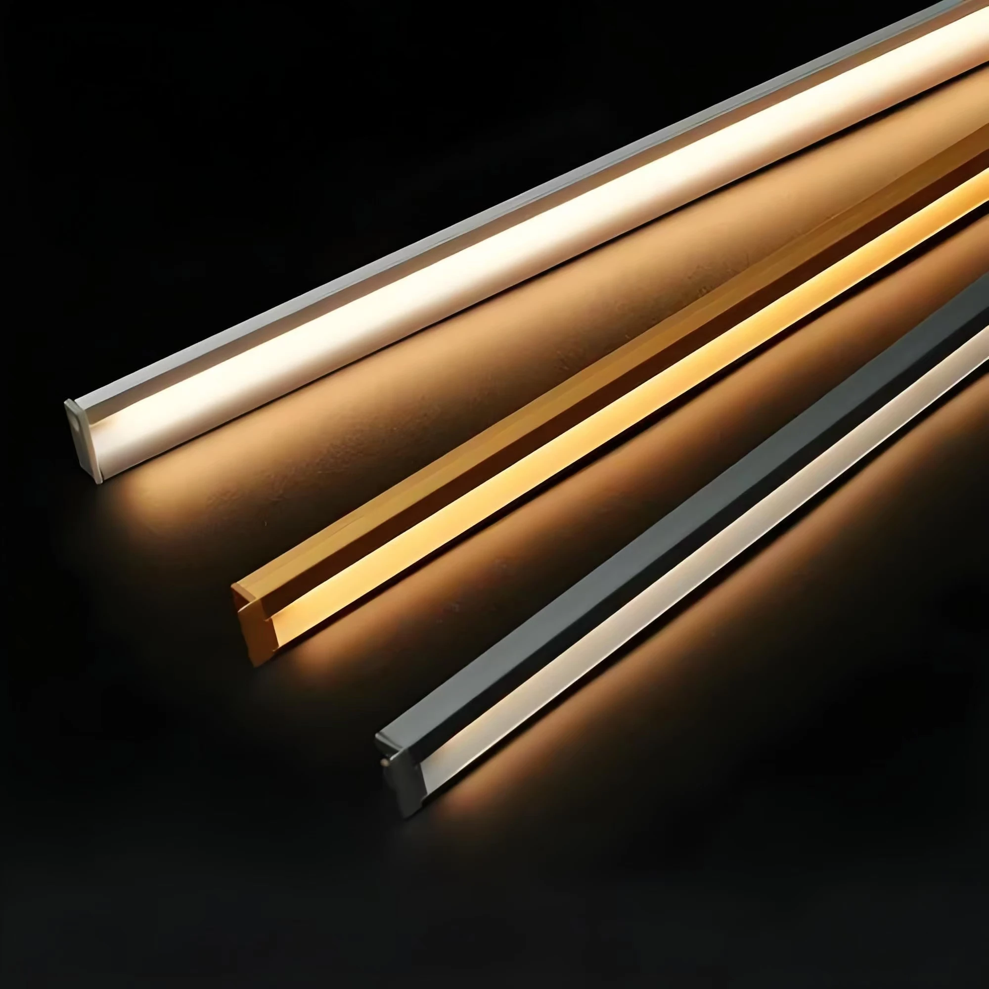 8x9mm Mini Led Strip Light Aluminum Profile Customized Linear Extrusion ...