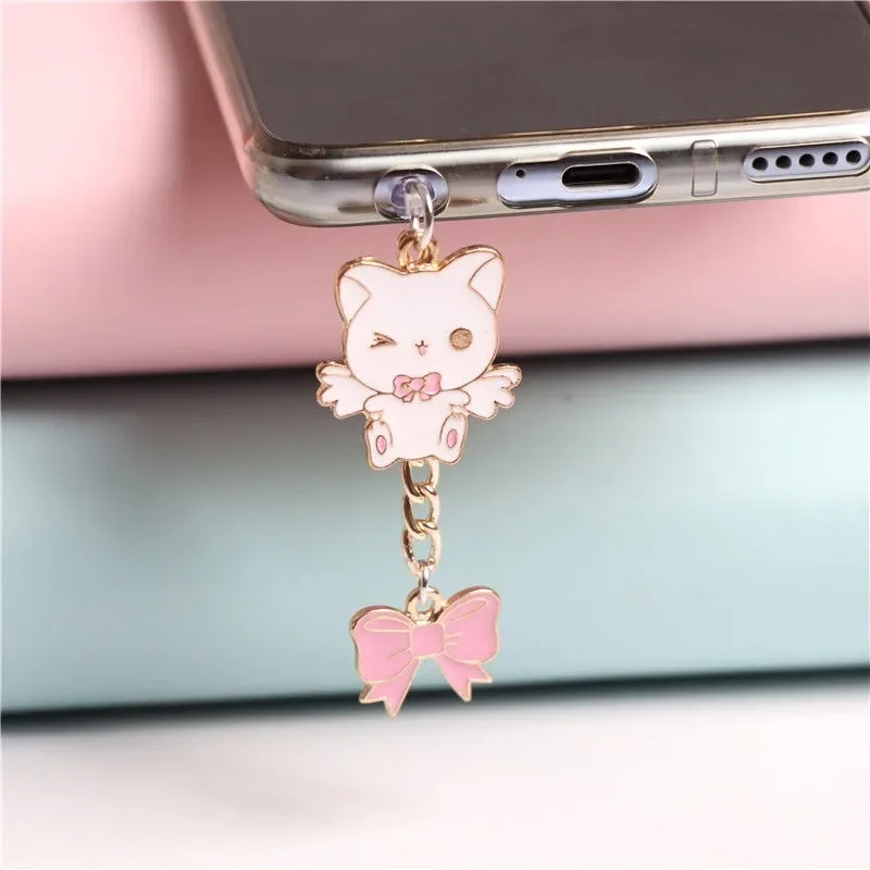 Anime Dust Plug Charm Kawaii Charge Port Anti Dust Plug Cap Cute ...