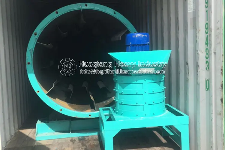 Fertilizer Rotary Drum Coater For Sale / Fertilizer Coating Machine ...