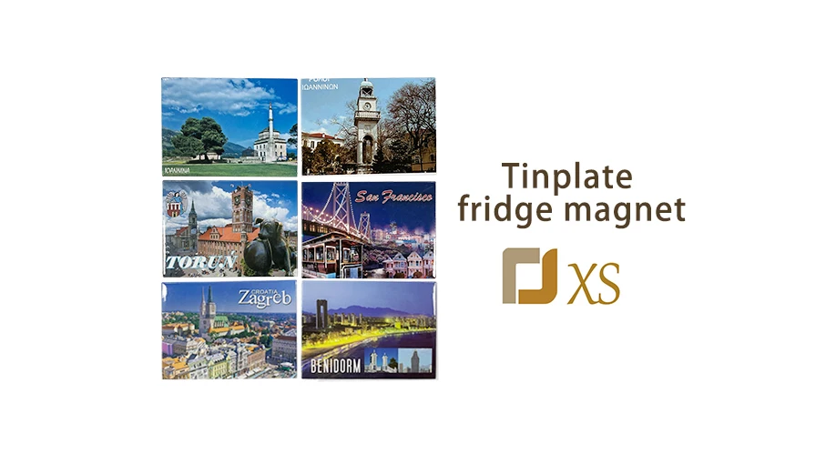 Promotional Custom Rome Italy Scenery Tin Fridge Magnets Tinplate ...