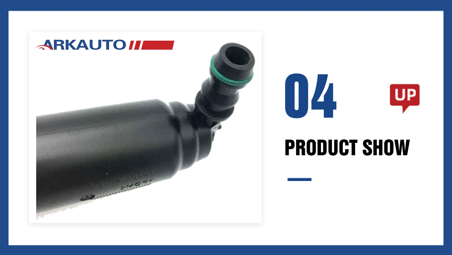 Ark-hwn007前照灯清洗器喷雾器喷嘴左侧a2218601347 A2218600147适用于奔驰cl S Calss Amg W221 ...