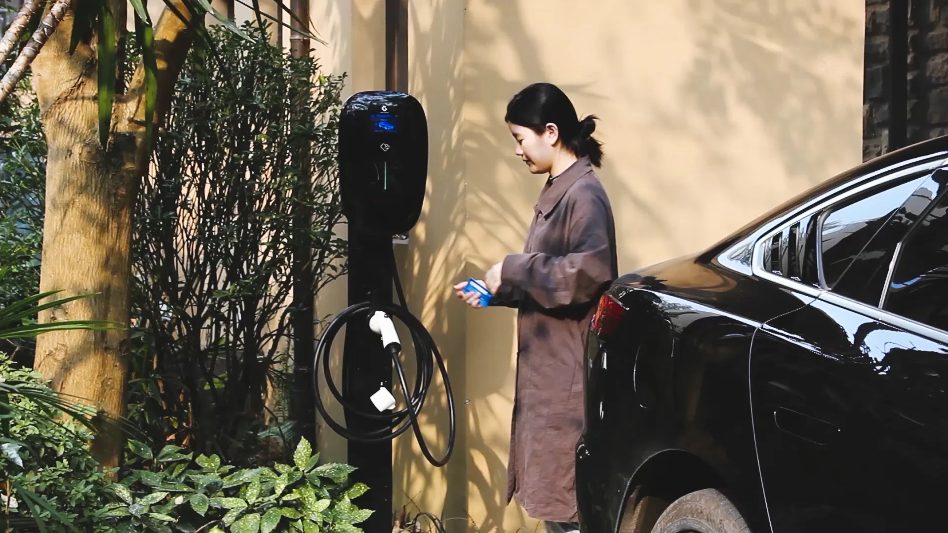 Evse Public Ev Charger Pcb Enclosure Box Type 2 Wallbox Ev Charger ...