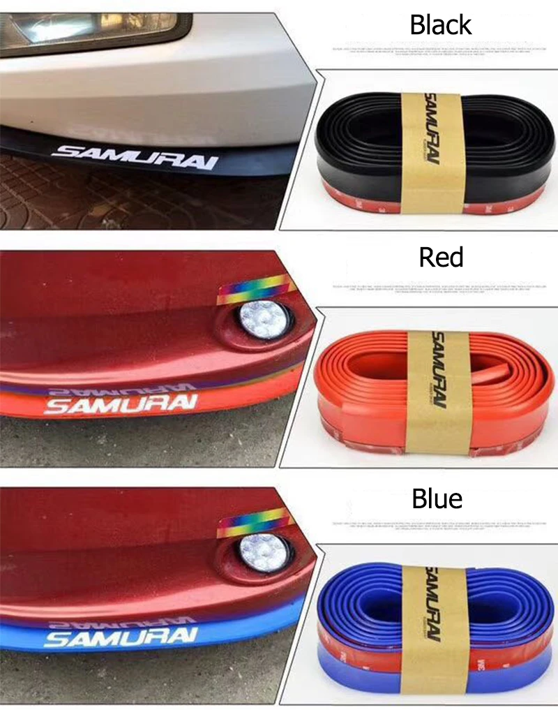 Samurai Bumpers - Durable Carbon Fiber Front Lip Spoilers