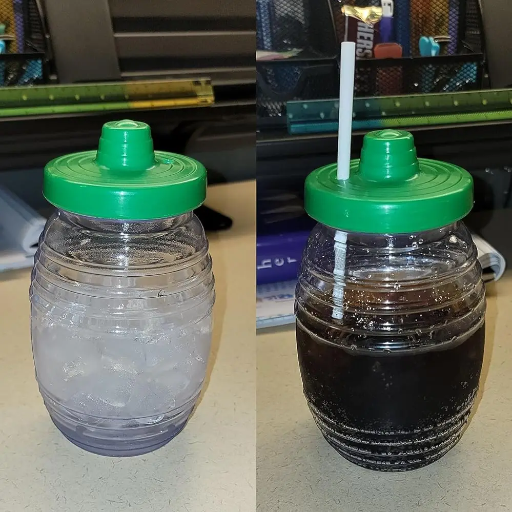 16oz/32oz Mexican Barrel Cups - Eco-friendly Plastic Drinkware & Lids, Odm