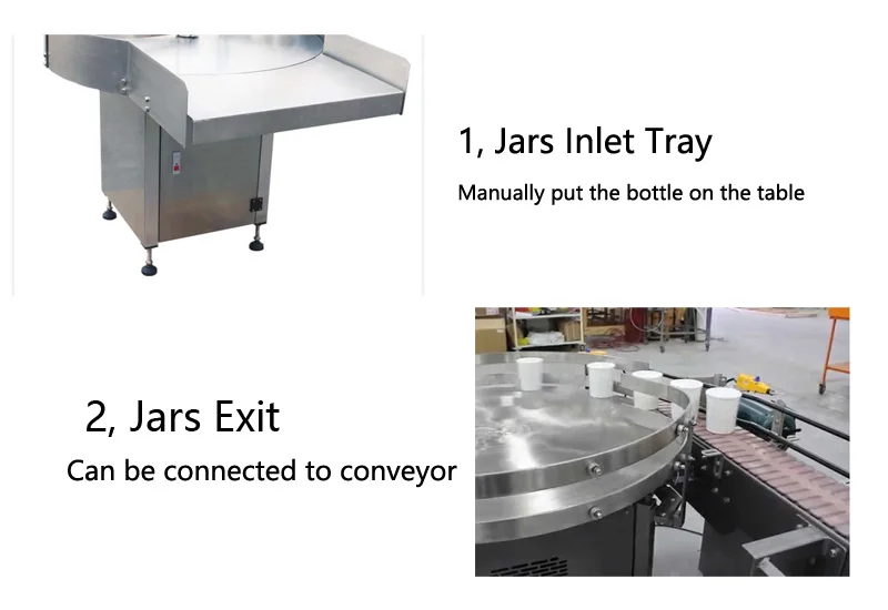 Rotary Accumulation Table - Efficient Bottle Collection