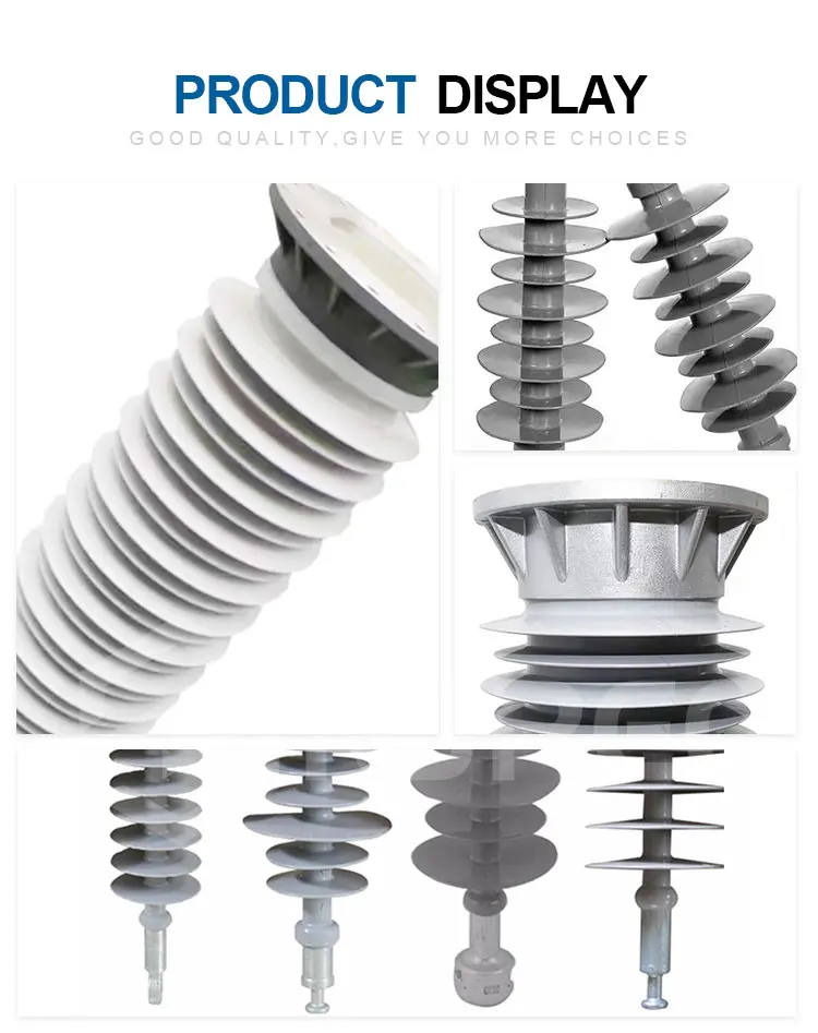 25KV High Voltage Silicone Rubber Composite Insulators