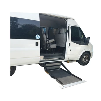 Electric Hydraulic Patient Transfer Wheelchair Platform Lift For Car ...